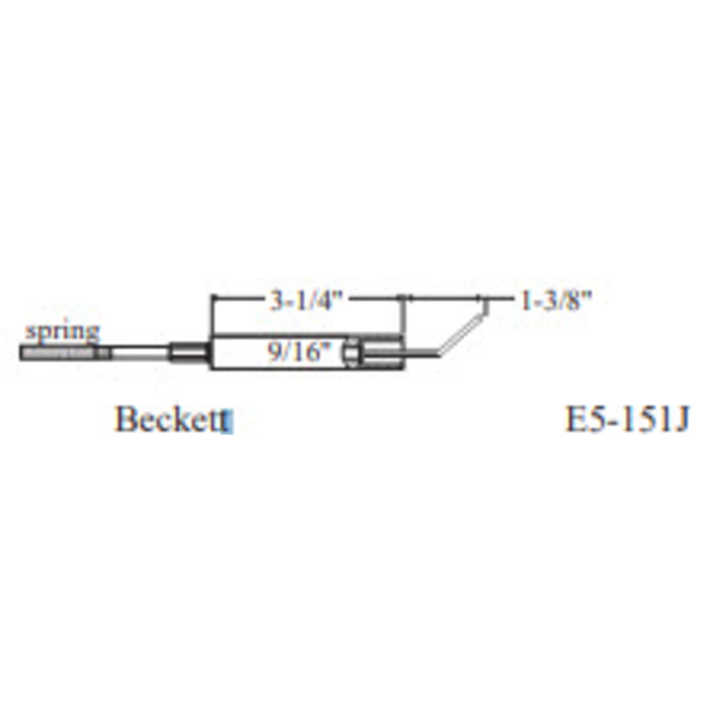 E5-151J-2PK - Westwood - 151J, Beckett Electrode 2pk – E.S. Gallagher