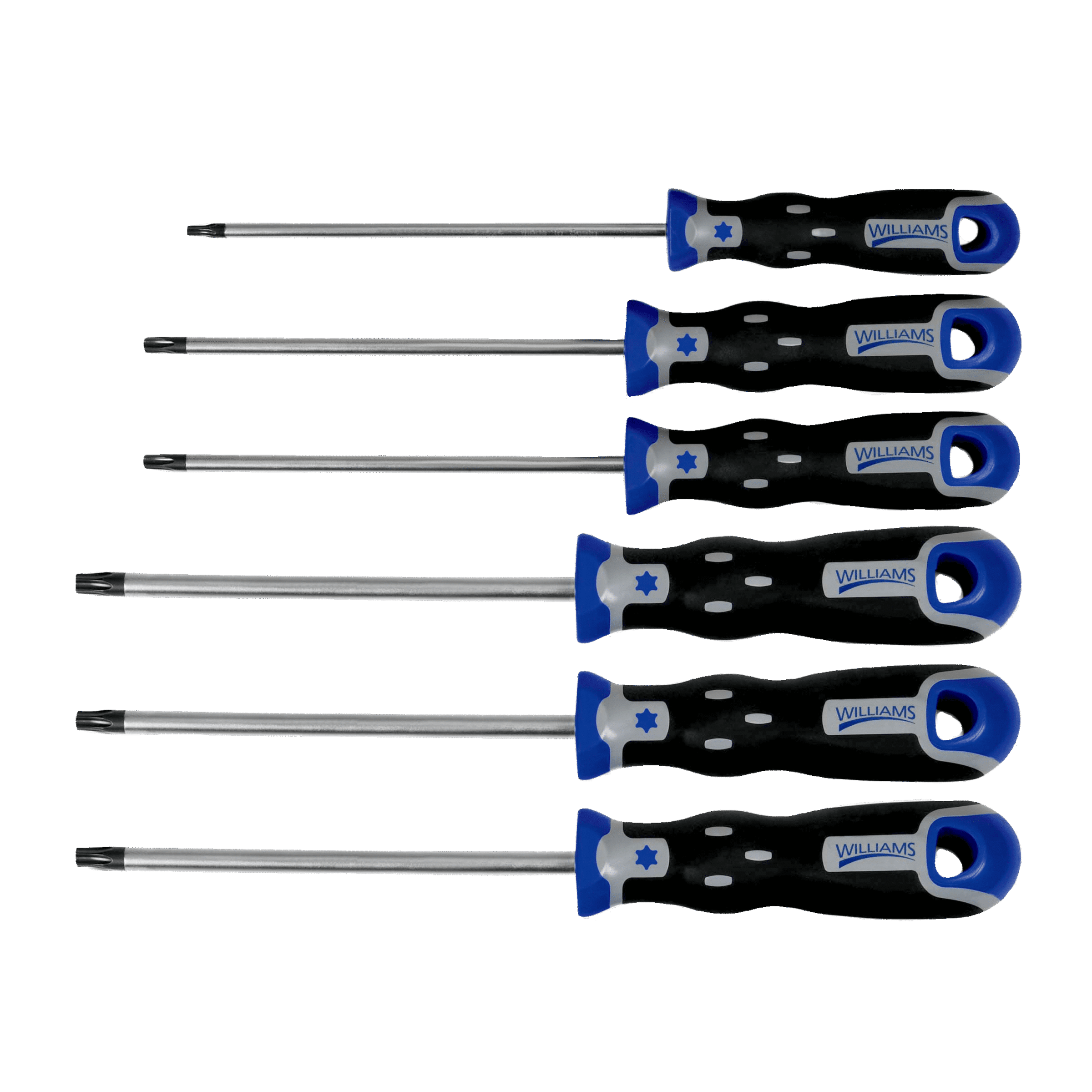 JHWSPRS-6T - Williams - SUPERTORQUE™ TORX Screwdriver Set 6pc – E.S ...