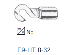 E9-HT832-PK - Westwood - RAJAH HT8-32 Terminals 10PK – E.S. Gallagher