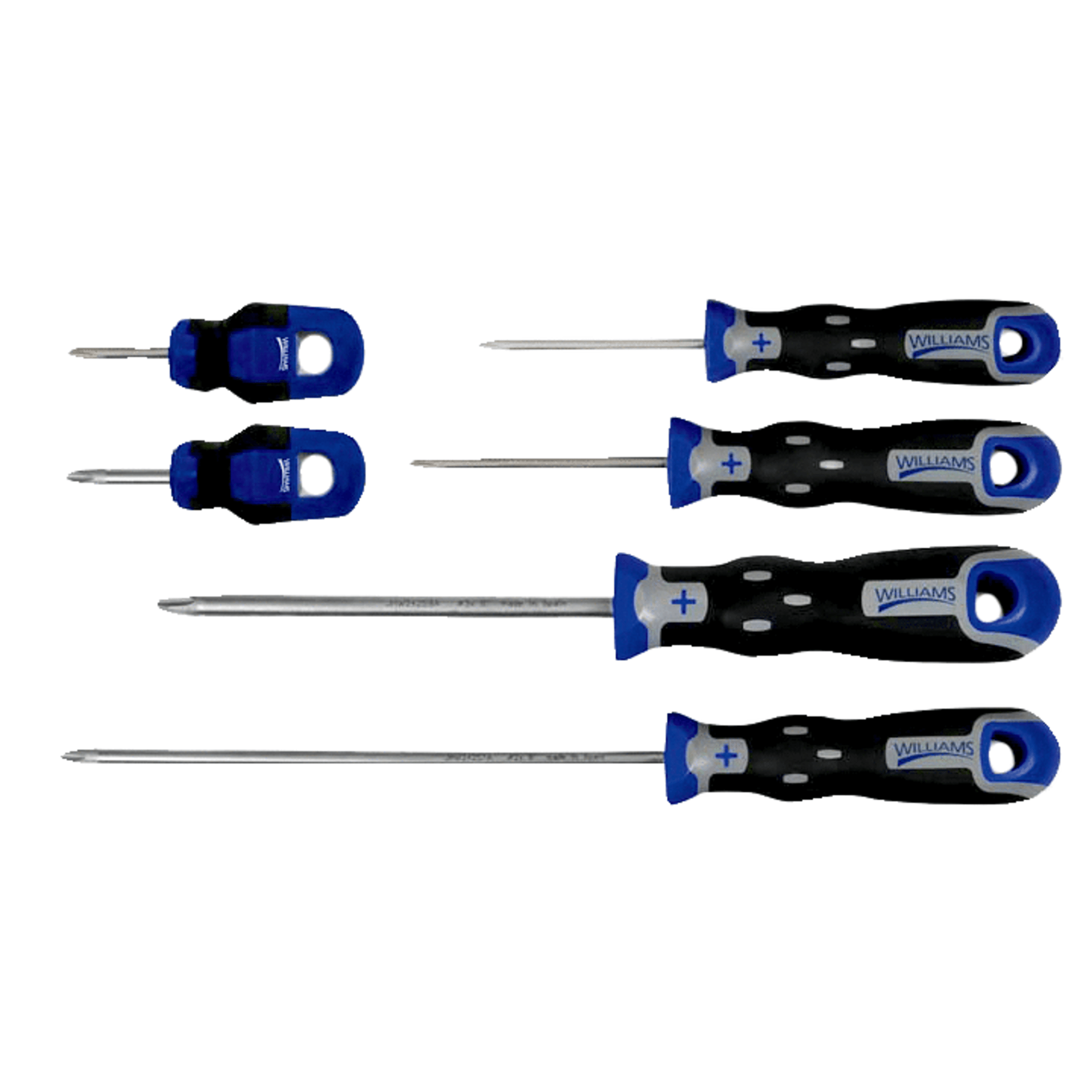 JHWSPRS-6P - Williams - SUPERTORQUE™ Phillips Screwdriver Set 6pc – E.S ...