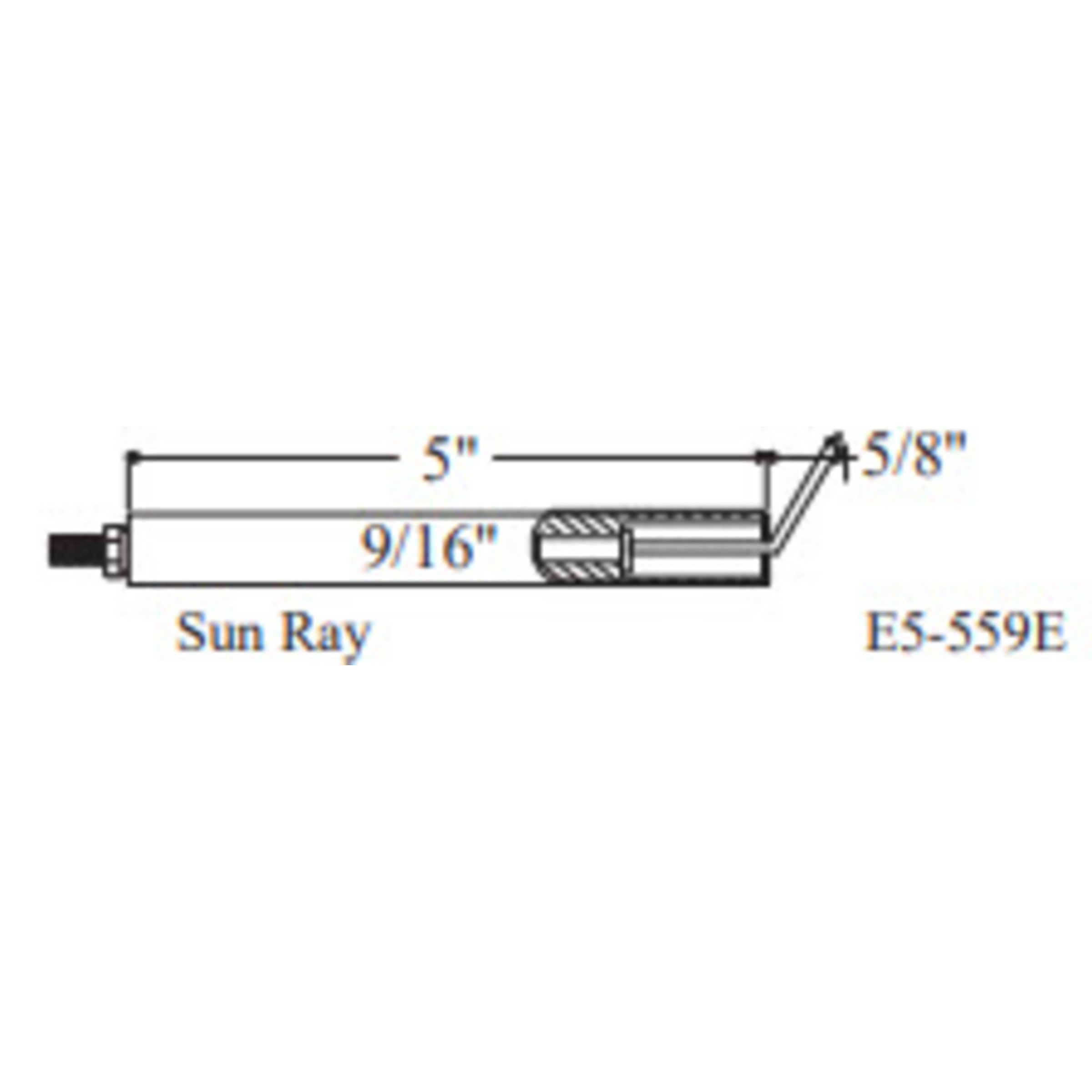 E5-559E-2PK - Westwood - 559E, Sun-Ray Electrode 2pk – E.S. Gallagher