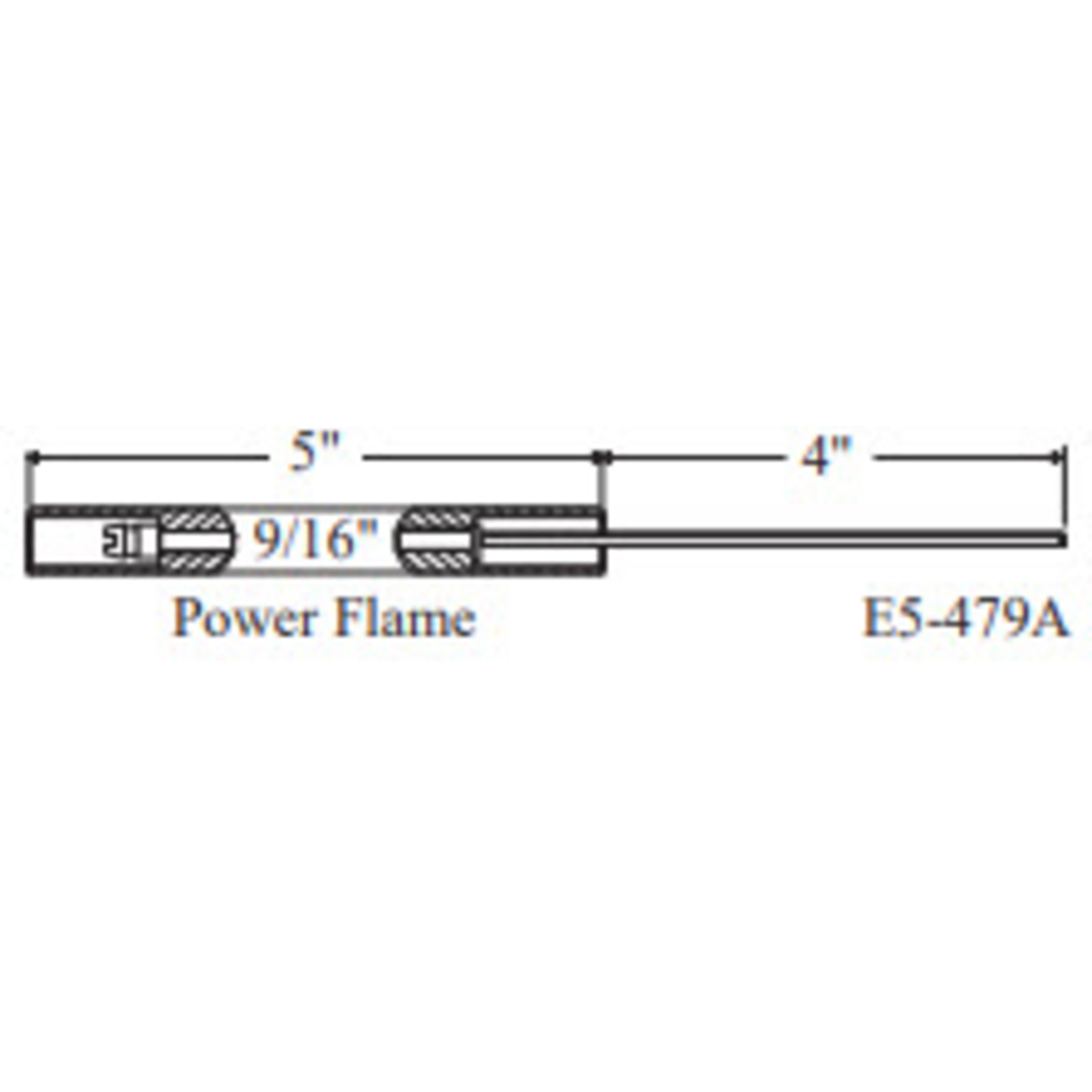 E5-479A-2PK - Westwood - 479A, Power Flame Electrode 2pk – E.S. Gallagher