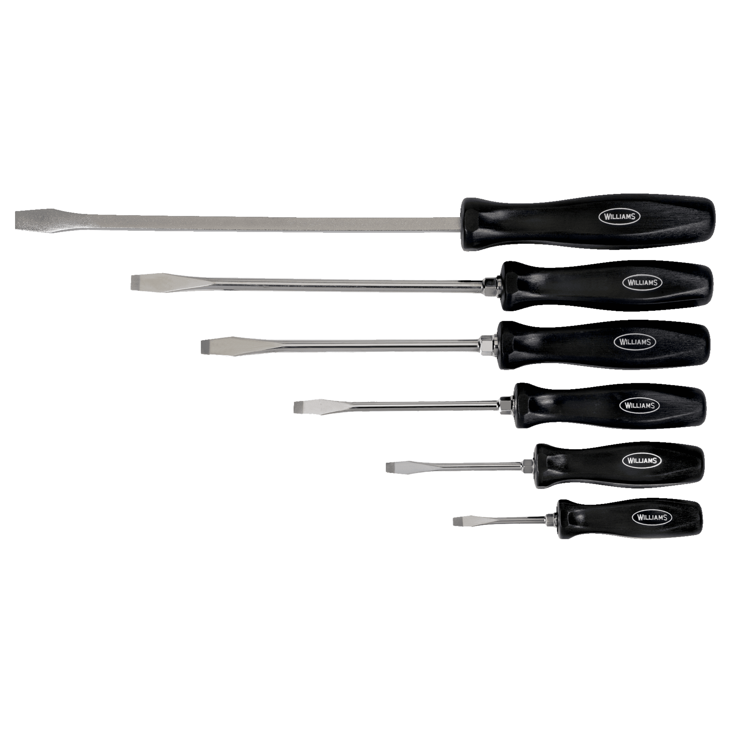 JHW100P-6SD - Williams - 6 pc ENDUROGRIP™ Slotted Screwdriver – E.S ...
