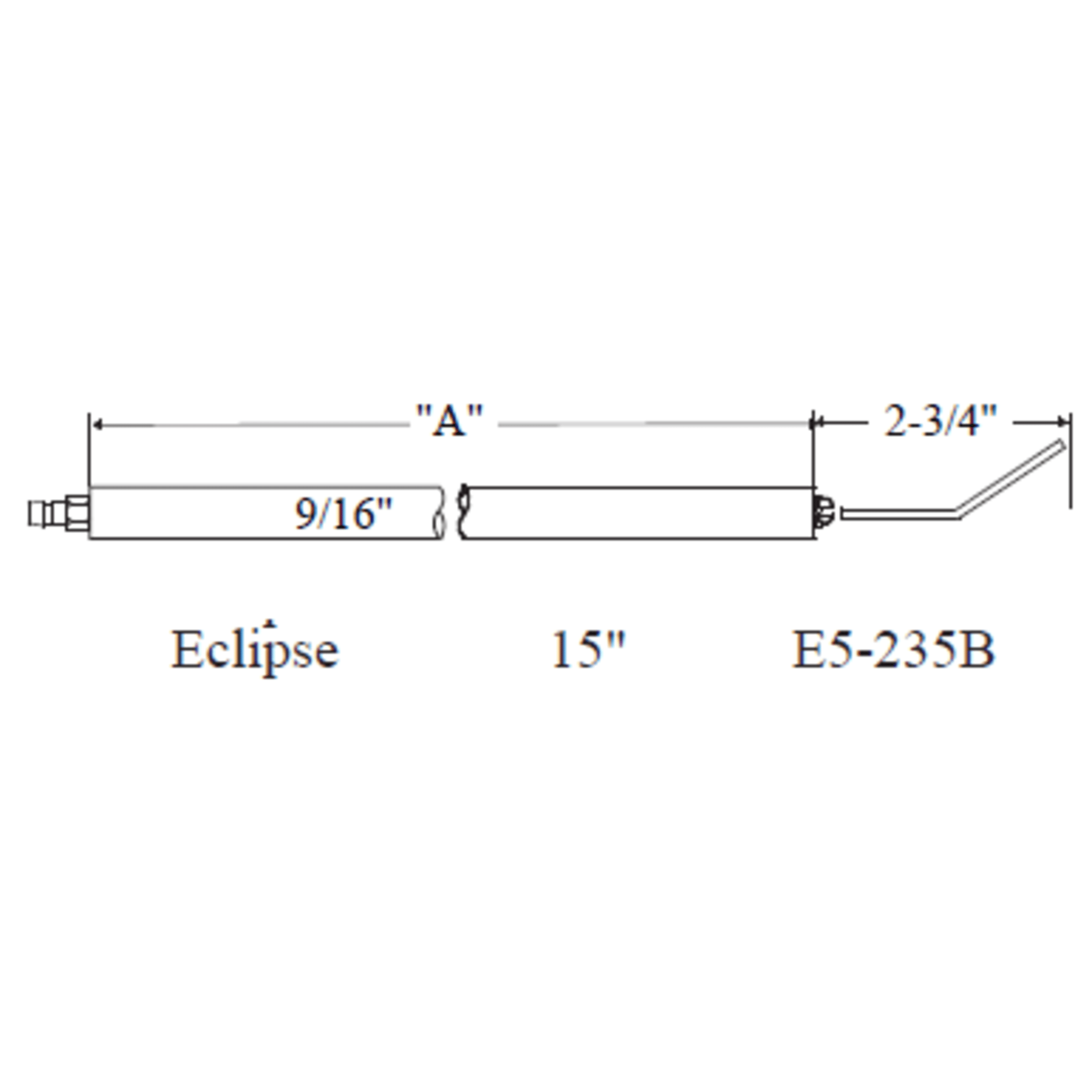 E5-235B-2PK - Westwood - 235B, Eclipse Electrode 2PK – E.S. Gallagher