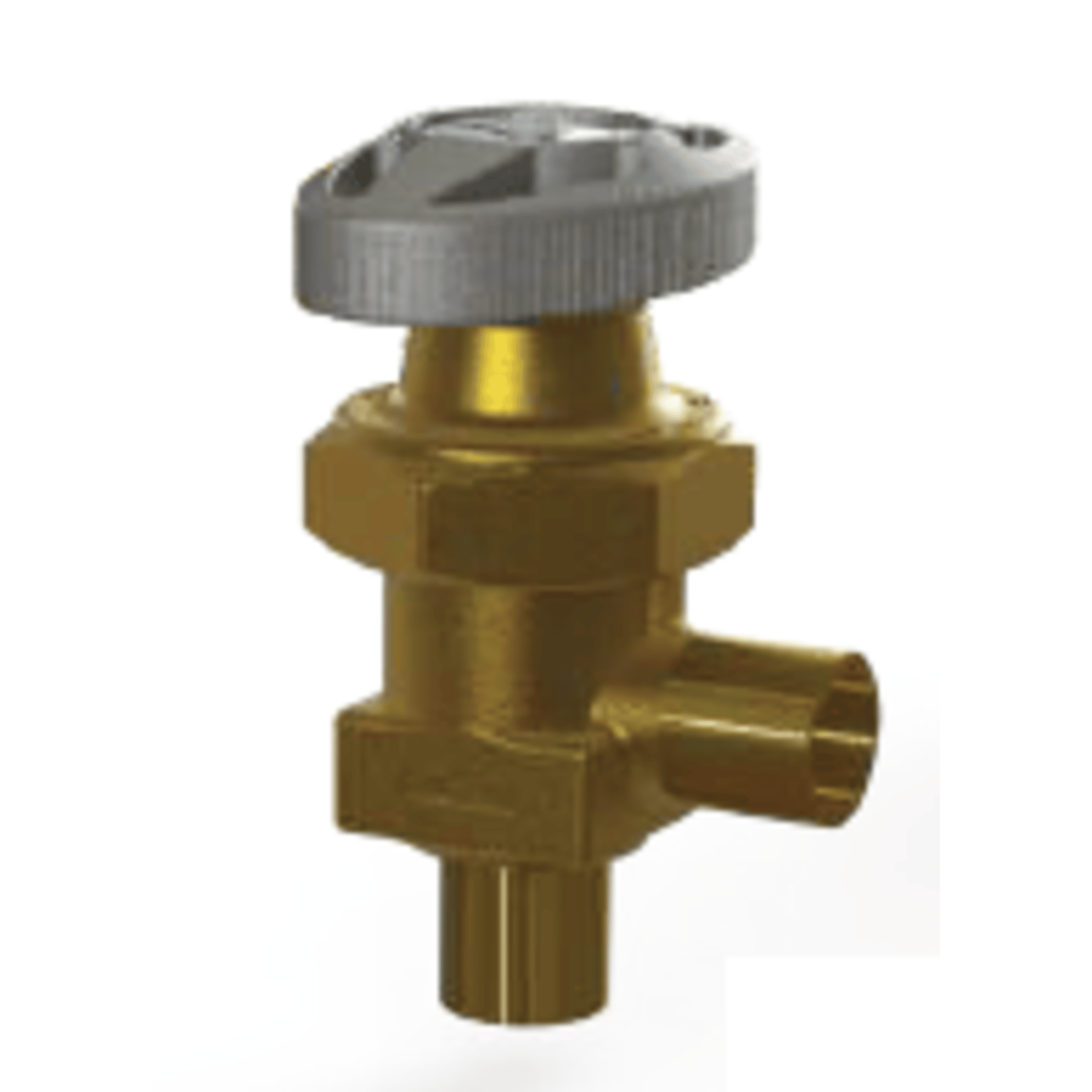 6471N - Henry - 1/4 ODS in - 6.35mm - Brass Angle Shut-Off Valves, Sta ...