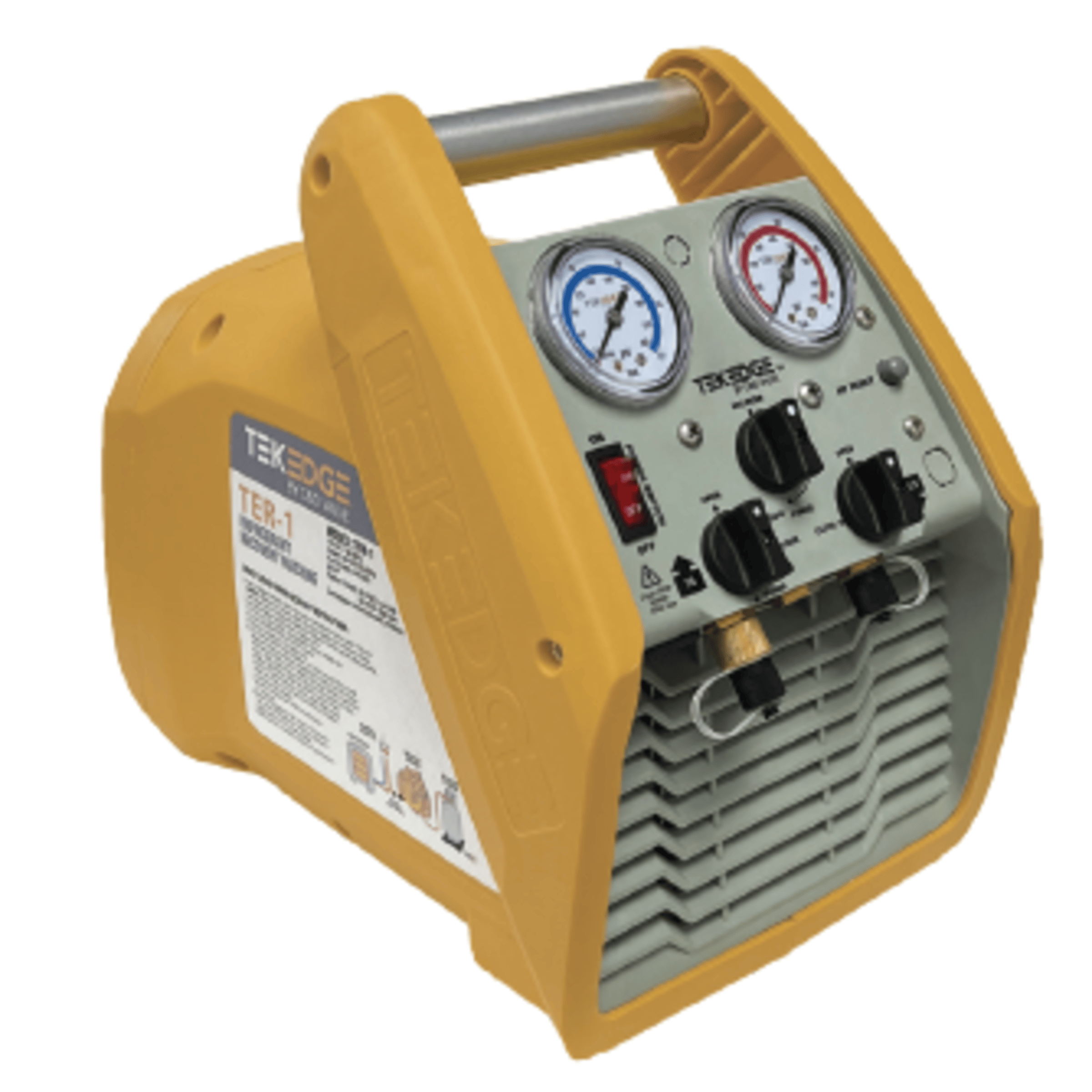 TER-1 - TekEdge - refrigerant recovery machine, 3/4 HP – E.S. Gallagher