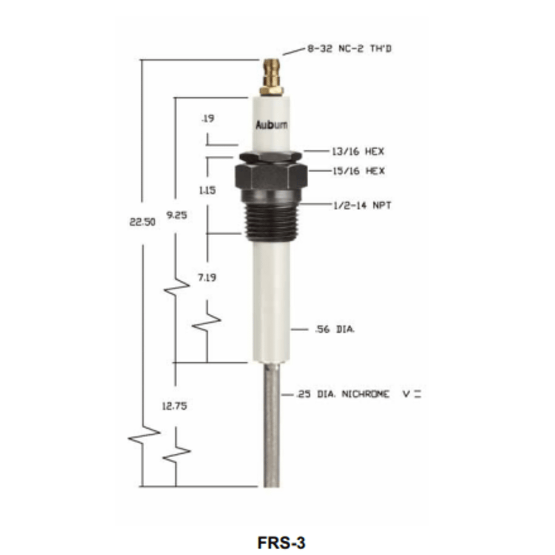 FRS-3 - Auburn - Flame Rod (CS13044) – E.S. Gallagher